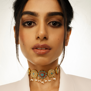 Amara Ruby Sunflower Studs – Yamoona