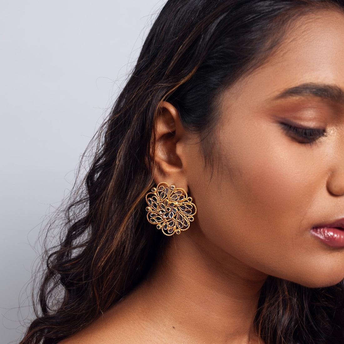 Amara Traditional Studs – Yamoona